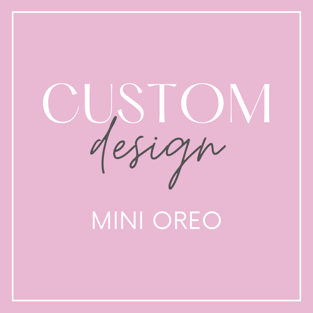 Mini Oreo - Custom Design – Summer Print & Party