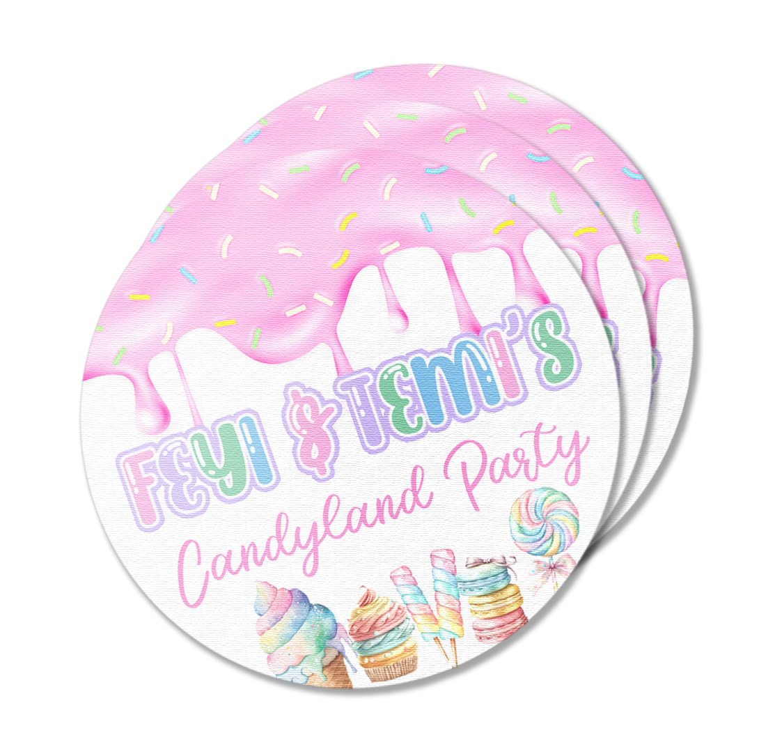 Candyland Stickers Pack – Summer Print & Party