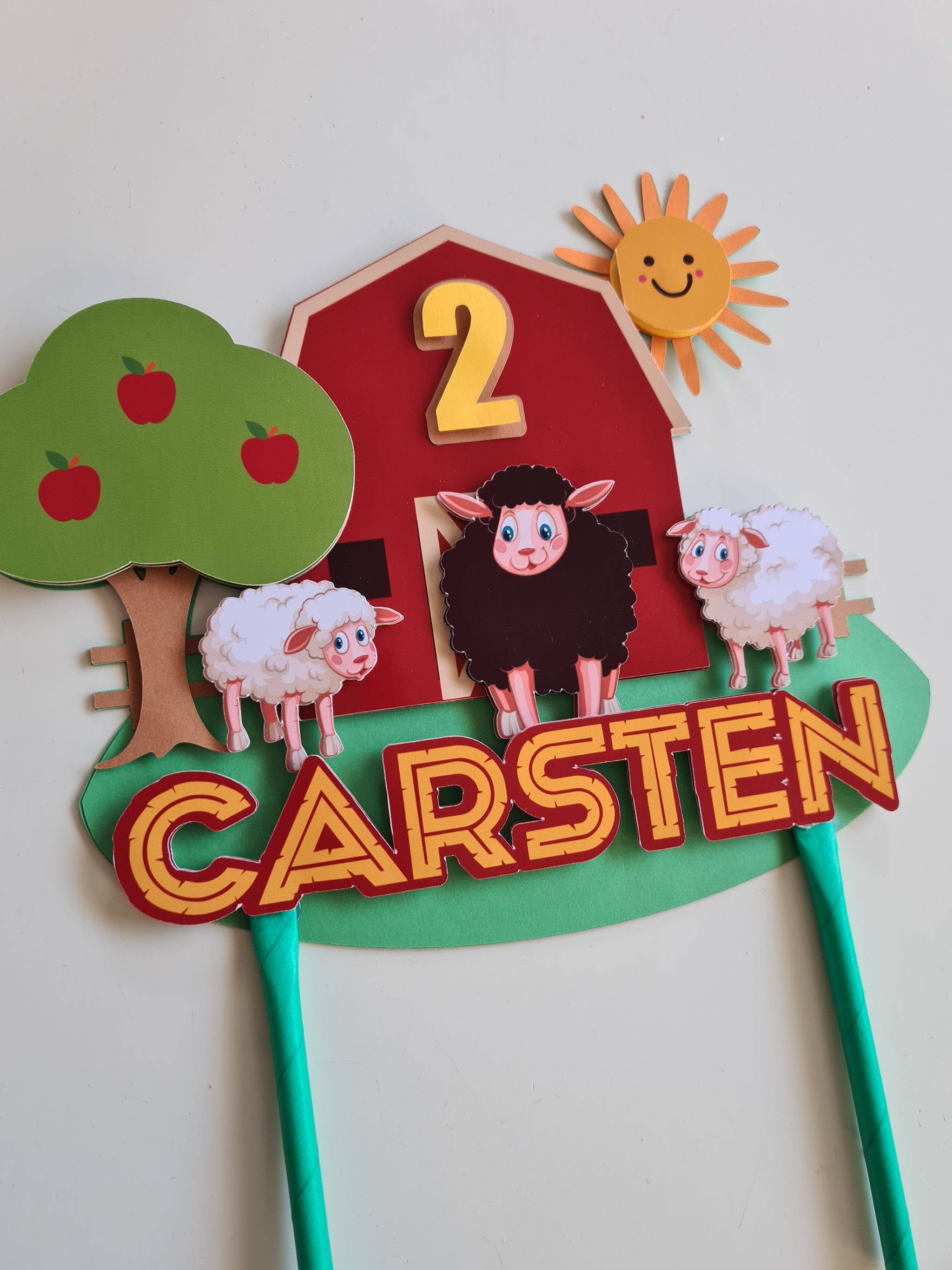 Black Sheep Cake Topper | Cake Topper | Summer Print & Party