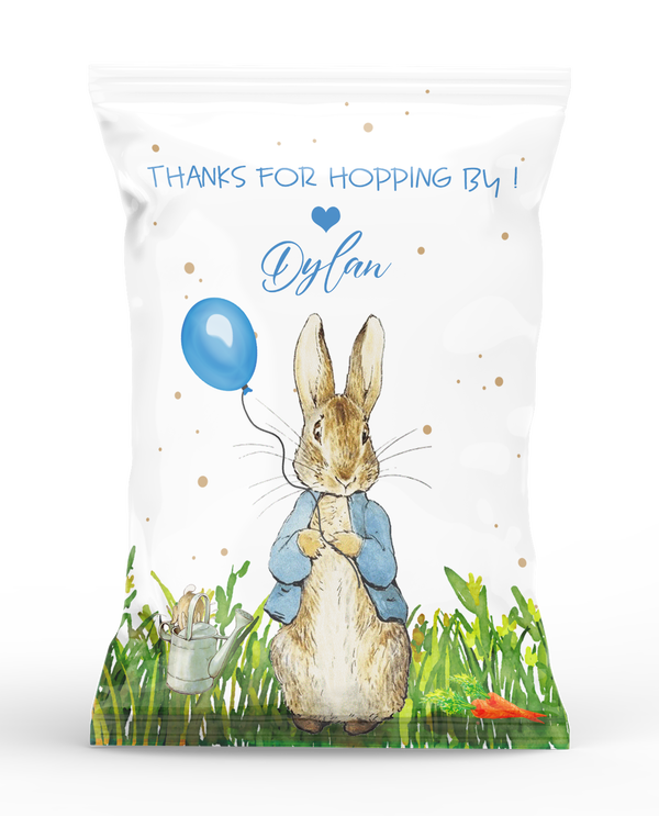 Peter Rabbit Popcorn Bag Blue Peter Rabbit – Summer Print & Party