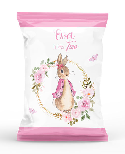 Peter Rabbit Popcorn Bag Pink Peter Rabbit – Summer Print & Party