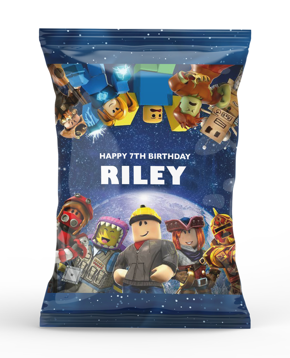Roblox Popcorn Bag – Summer Print & Party